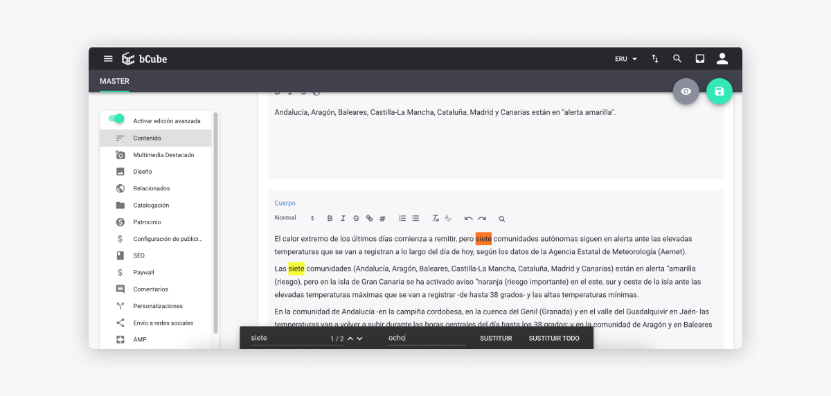 [bCube CMS]: Pasos para crear una noticia con bCube CMS (I)